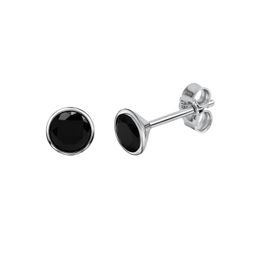Firetti Damen Paar Ohrstecker &raquo;Schmuck Geschenk Silber 925 Ohrschmuck&laquo; mit Zirkonia (synth.) silber 5mm, Silber 925 (Sterlingsilber)