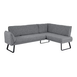 K+w Komfort & Wohnen K+W Komfort & Wohnen Eckbank &raquo;Drive&laquo; mit Seitenteilverstellung am langem Schenkel zur Sitzplatzerweiterung blau B/H/T: 91cm x 68cm, Flachgewebe 775, 