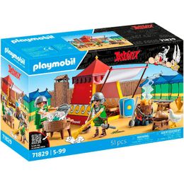 Playmobil Konstruktions-Spielset &raquo;Asterix: Legion&auml;rszelt (71829), Asterix&laquo; Made in Europe bunt Einheitsgr&ouml;&szlig;e Konstruktions-Spielset