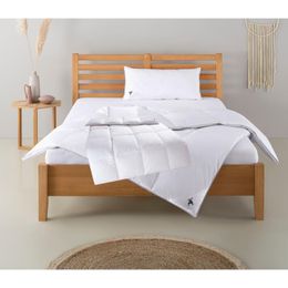 OTTO home Daunenbettdecke + Kopfkissen &raquo;Lodiken, Bettdecke 135x200 cm, 155x220 cm, Decke Made in Germany&laquo; Set mit Kissen 40x80 cm, 80x80 cm, Fr&uuml;hling,