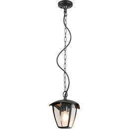 Trio Leuchten Au&szlig;en-Deckenleuchte &raquo;VENTA, Outdoor Pendelleuchte 1-flammig, exkl 1x E27 max 10W, IP44&laquo; E27 1 Stk. warmwei&szlig; - kaltwei&szlig; Terrassen 