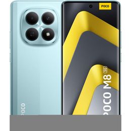 Xiaomi Smartphone &raquo;POCO M8 5G&laquo; grun Unterst&uuml;tzt 45W TurboCharge