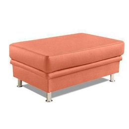 Sit & More sit&more Hocker &raquo;Mailand, B: 102 cm&laquo; individuell zu kombinieren orange Luxus-Kunstleder;Kunstleder Softlux ;NaturLEDER (echtes Rindleder)/Korpus 