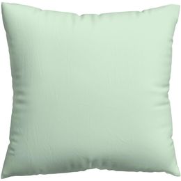 Schlafgut Kissenbezug &raquo;Premium Kissenbezug Woven Satin (1 St)&laquo; Ton-in-Ton Rei&szlig;verschluss, Fadendichte von 300tc, Uni, OEKO Tex gr&uuml;n Mako-Satin, Obermaterial: 