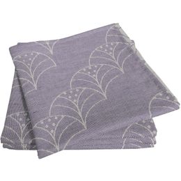 Adam Stoffserviette &raquo;Argentinian Criolla Light&laquo; lila Obermaterial: 100% Baumwolle Bio-Baumwolle