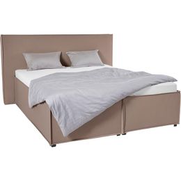 LeGer Home by Lena Gercke Polsterbett &raquo;Isaline&laquo; wahlweise ohne Matratze oder mit 3 Matratzenarten, Kopfteilh&ouml;he 107 cm grau 100% Polyester Liegefl&auml;che