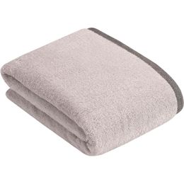 Bugatti Badetuch &raquo;Prato&laquo; Uni Farben, mit melierter Optik im Saum grau Walkfrottier, Obermaterial: 100% Baumwolle B/L: 100cmx150cm, 1 Stk., 