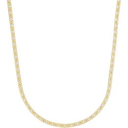 Amor Damen Collierkettchen &raquo;Schlangenkettengliederung&laquo; gold Silber 925 (Sterlingsilber), L: 45 B: 3mm