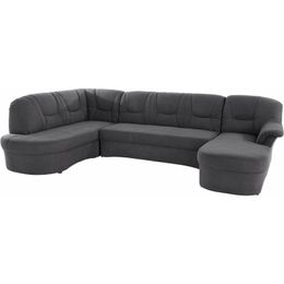 DOMO collection Wohnlandschaft &raquo;SARAFINA 295x83x180 cm, auch mit Federkern f&uuml;r mehr Sitzkomfort!&laquo; whlw. mit Bettfunktion, elegantes Design, U-Form 