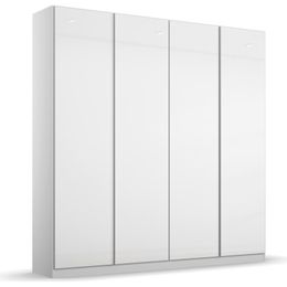 Rauch Dreht&uuml;renschrank &raquo;Monostar&laquo; mit Glasfront sowie umfangreicher Innenausstattung wei&szlig; Holzwerkstoff B/H/T: 181cm x 210cm x 54cm