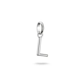 Thomas Sabo Damen Thomas Sabo Charm Buchstabe &raquo;Charm Alphabet/Buchstabe - Connect&laquo; silber L