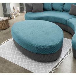 Home Affaire Polsterhocker &raquo;Lazio modern und bequem, tolle Detailverarbeitung&laquo; grau 93% Polyester, 7% Polyamid B/H/T: 150cm x 38cm x 96cm, Cord, 