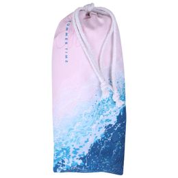 Capelli New York Damen Strandtuch schnelltrocknend, inkl. praktischer Tasche 1 Stk., Mandala Wellen, Microfaser