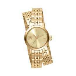 DKNY Damen DKNY Quarzuhr &raquo;Mini Watch&laquo; Armbanduhr, Damenuhr, Edelstahlarmband, analog Einheitsgr&ouml;&szlig;e