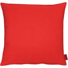 Apelt Dekokissen &raquo;4362 Rips Uni&laquo; Wasser- und Schmutzabweisend rot Mischgewebe B/L: 51cm x 51cm, 1 Stk.