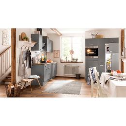 Optifit K&uuml;chenzeile &raquo;Parma&laquo; ohne E-Ger&auml;te, Breite 360 cm braun B/H/T: 360cm x 60cm