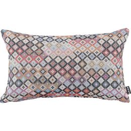 HOCK Dekokissen &raquo;Hugo&laquo; mit trendigem Muster, Kissenh&uuml;lle mit F&uuml;llung, 1 St&uuml;ck bunt Baumwolle, Polyester B/L: 30cm x 50cm, 1 Stk.