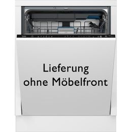 Beko vollintegrierbarer Geschirrsp&uuml;ler &raquo;BDIN36541P&laquo; 8,9 l 15 tlg. Ma&szlig;gedecke Doppelt gut organisiert &ndash; inklusive Besteckschublade und Besteckkorb wei&szlig;
