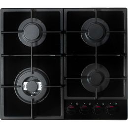 Amica Gas-Kochfeld &raquo;KMG 734 060 S&laquo; Klassisches Kochen mit direkter Gasflamme und vertrauter Bedienung schwarz Einheitsgr&ouml;&szlig;e Gas-Kochfeld