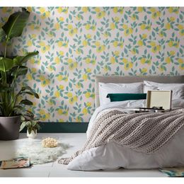 ENVY Vliestapete &raquo;Feeling Fruity Fresh and Blush&laquo; gemustert glatt gemustert, FSC zertifiziert, mit lebhaftem Druck, 10 Meter L&auml;nge pink Vlies B/L: 0,52m x 