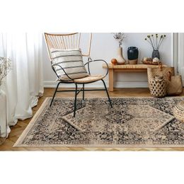 Kayoom Teppich &raquo;Charu 400&laquo; rechteckig 3,5 mm H&ouml;he blau Polypropylen B : 120cm 1 Stk., 3,5mm, L: 170cm