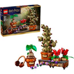 Lego Konstruktionsspielsteine &raquo;Schloss Hogwarts: Kr&auml;uterkunde-Pflanzen (76474), Lego Harry Potter&laquo; Made in Europe bunt Einheitsgr&ouml;&szlig;e 