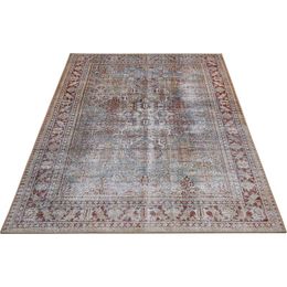 LUXOR living Teppich &raquo;, LAGERR&Auml;UMUNG!&laquo; rechteckig 5 mm H&ouml;he Sonderposten, moderne Vintage Designs, Orient Optik, mit Bord&uuml;re bunt Kunstfaser B : 120cm