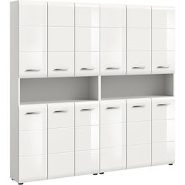 Welltime Badezimmer-Set Set, 2 Stk. tlg. Holzwerkstoff, MDF B/H/T: 180cmcm x 185cmcm x 30cmcm