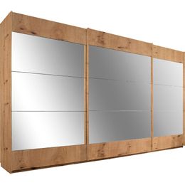 Rauch Schwebet&uuml;renschrank &raquo;Kleiderschrank Schrank Garderobe W&auml;scheschrank Ankleide MALIBU&laquo; in 5 Breiten, H&ouml;he 210 cm, mit gro&szlig;fl&auml;chigen T&uuml;ren, 