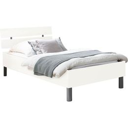 Priess Bettgestell &raquo;Lindau&laquo; auch f&uuml;r Motorrahmen wei&szlig; Liegefl&auml;che L&auml;nge B: 200cm x 100cm, H&ouml;he Bett: 85cm H&ouml;he Fu&szlig;teil: 42cm, ohne Matratze