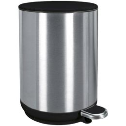 Kleine Wolke Kosmetikeimer &raquo;Colonna&laquo; silber Acrylnitril-Butadien-Styrol (ABS), Edelstahl B/H/T: 20,4cm x 30,2cm x 27,8cm, 5 l