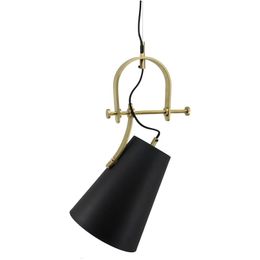 Kayoom H&auml;ngeleuchte &raquo;H&auml;ngelampe Calone 287&laquo; E27 1 Stk. puristisches Design, vielseitig kombinierbar braun 1, H: 54cm, 1 Stk.
