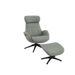 FLEXLUX Relaxsessel &raquo;Elegant, Funktionssessel, verstellbarer R&uuml;cken- und Kopfst&uuml;tze&laquo; Premium Komfort, R&uuml;cken- & Kopfteilverstellung, drehbar, Fu&szlig; 