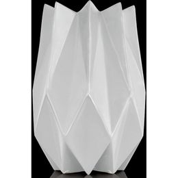 Kaiser Porzellan Dekovase &raquo;Polygono Star&laquo; wei&szlig; Porzellan B/H/T: 18,5cm x 27cm x 18,5cm