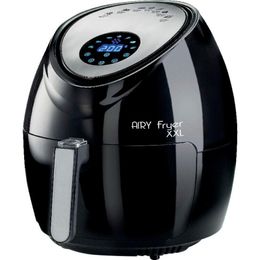 Ariete Hei&szlig;luftfritteuse &raquo;4618 Airy Fryer XXL&laquo; 1800 W 7 voreingestellte Programme, Temperatur von 80&deg; C bis 200&deg; C schwarz Einheitsgr&ouml;&szlig;e Hei&szlig;luftfritteuse