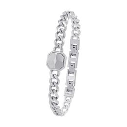 JOOP! Herren JOOP! Armband &raquo;Schmuck, Geschenk&laquo; silber 21,5cm, Edelstahl