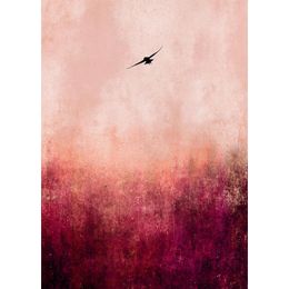 Livingwalls living walls Fototapete &raquo;ARTist Warm Sunset&laquo; Vlies, Wand, Schr&auml;ge rot Vlies B/L: 2m x 2,8m