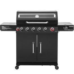 Hanseatic Gasgrill &raquo;Gasgrill 6+2 Memphis Black Plus&laquo; inkl. 3 Jahre Herstellergarantie schwarz B/H/T: 148cm x 59cm