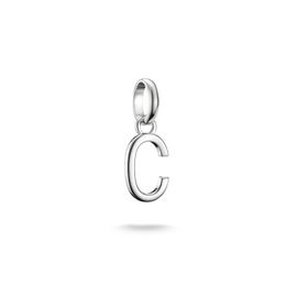 Thomas Sabo Damen Thomas Sabo Charm Buchstabe &raquo;Charm Alphabet/Buchstabe - Connect&laquo; silber C
