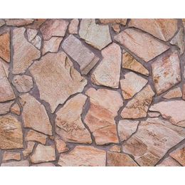 Livingwalls living walls Vliestapete &raquo;Best of Wood`n Stone 2nd Edition&laquo; Motiv Steinoptik gemustert leicht strukturiert Steintapete leicht strukturiert matt 