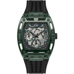 Guess Herren Multifunktionsuhr &raquo;PHOENIX&laquo; Armbanduhr, Quarzuhr, Herrenuhr schwarz Einheitsgr&ouml;&szlig;e