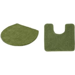 Kleine Wolke Badematte &raquo;RELAX, Badvorleger, Badezimmer Teppich&laquo; H&ouml;he 30 mm rutschhemmend beschichtet fu&szlig;bodenheizungsgeeignet Badteppich, meliert, rechteckig, rund