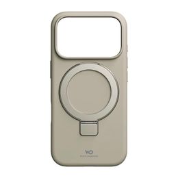 White Diamonds Smartphone-H&uuml;lle &raquo;Cover "Mag Urban Stand Case" f&uuml;r Apple iPhone 17 Pro&laquo; Smartphones Kratzschutz beige Aluminium, Silikon