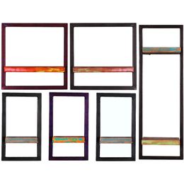 Sit Wandregal &raquo;Riverboat&laquo; Set bunt B/H/T: 105cm x 75cm x 25cm