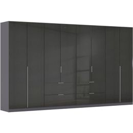 OTTO home Dreht&uuml;renschrank &raquo;Kleiderschrank Schrank Garderobe AGORDO mit Dekor- oder Hochglanzfront&laquo; in zwei Griff-Farben, Breite 360 cm, mit 