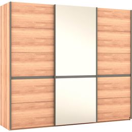 Musterring Schwebet&uuml;renschrank &raquo;Sorrent, Kleiderschrank, Schrank, Schiebet&uuml;ren&laquo; Teilmassiv Eiche, MADE IN GERMANY, T&uuml;ren in Eiche massiv mit Kassetten-Optik, 