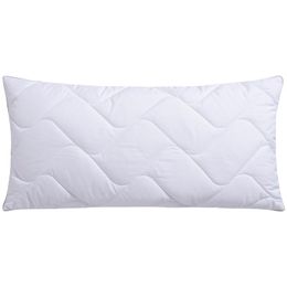 f.a.n. fan Microfaserkissen &raquo;Climacontrol II&laquo; 1 Stk. tlg. optimierte Klimafunktion durch L&uuml;ftungsband wei&szlig; Bezug: 100% Polyester. F&uuml;llung: 100% Polyester B/H