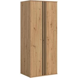 Home Affaire Kleiderschrank &raquo;ALVA, Breite 80 cm, mit griffloser Front in Paneeloptik, Schrank&laquo; Schlafzimmerschrank in weiteren Ausf&uuml;hrungen erh&auml;ltlich