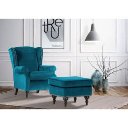 GUTMANN FACTORY Hocker bunt 100% Polyester B/H/T: 55cm x 44cm, Flachgewebe