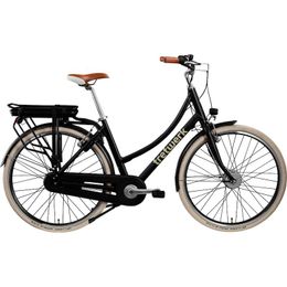 Tretwerk Unisex &raquo;Aurora&laquo; 7 Gang Nabenschaltung Frontmotor 250 W Pedelec, Elektrofahrrad f&uuml;r Damen und Herren schwarz 50cm, 28 Zoll (71,12cm)